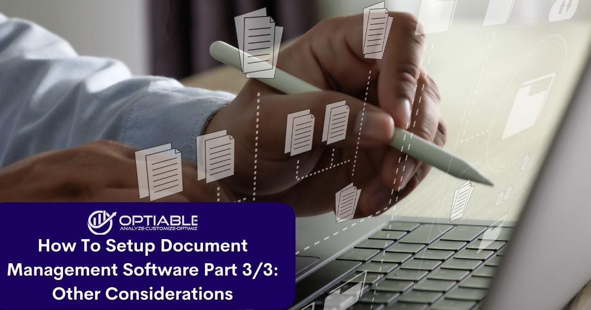 How to setup Document Management Software Part 3/3: Other ...