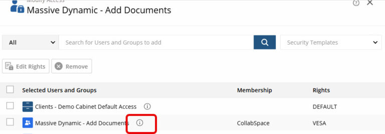 Adding Users to a CollabSpace after its been created in NetDocuments | Optiable