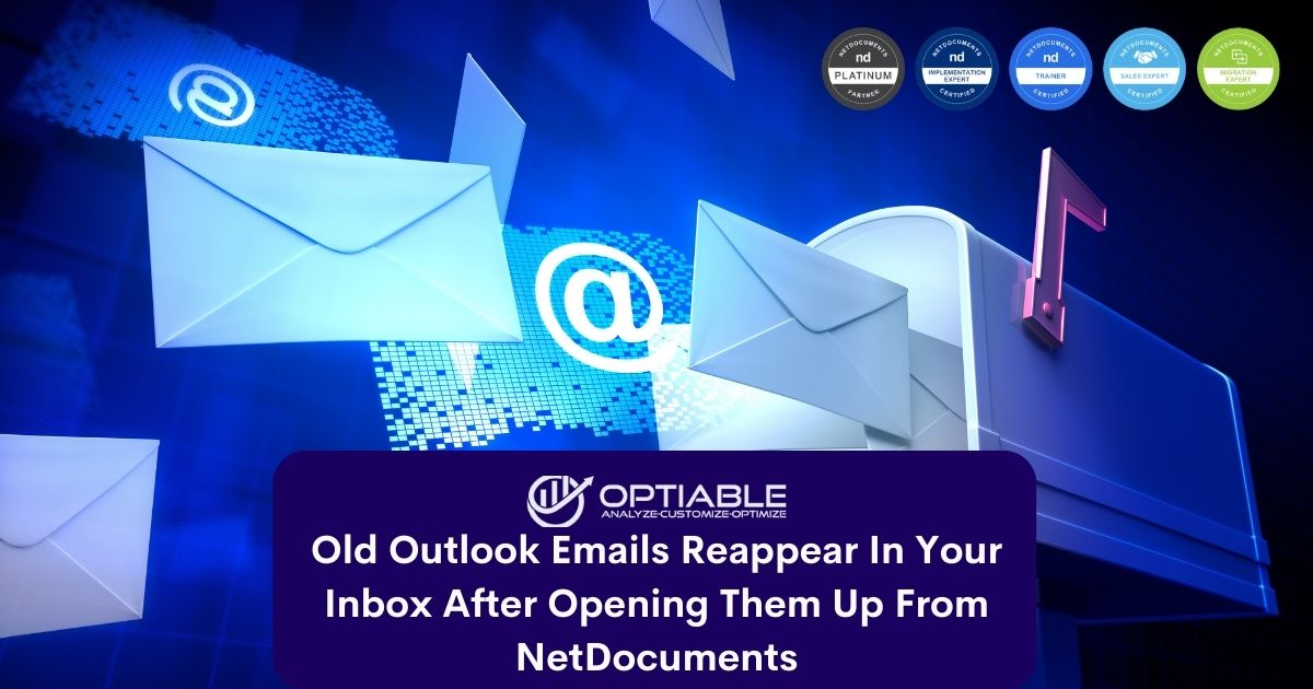 Old Outlook Emails reappear in your Inbox after opening them up from ...
