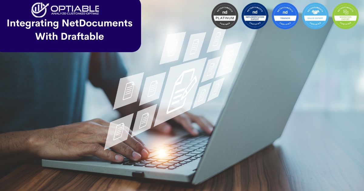 Integrating NetDocuments with Draftable | Optiable
