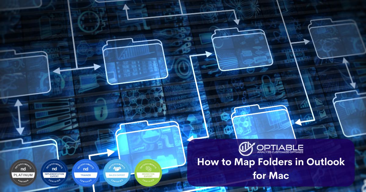 How to Map Folders in Outlook for Mac | Optiable