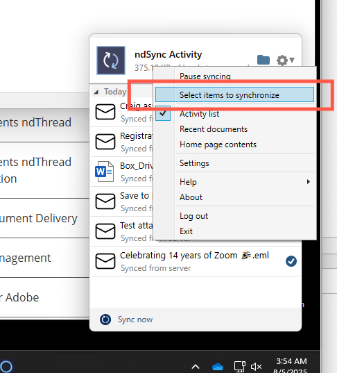 How to Copy a NetDocuments Matter to a Flash Drive Using ndSync | Optiable